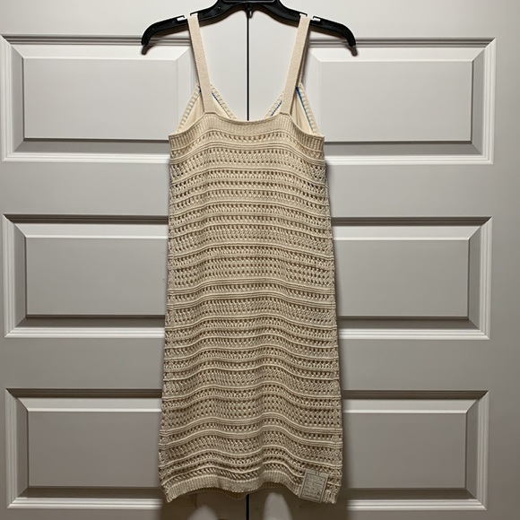 Dresses | Fashionable Crochet Mini Dress With Straps | Poshmark